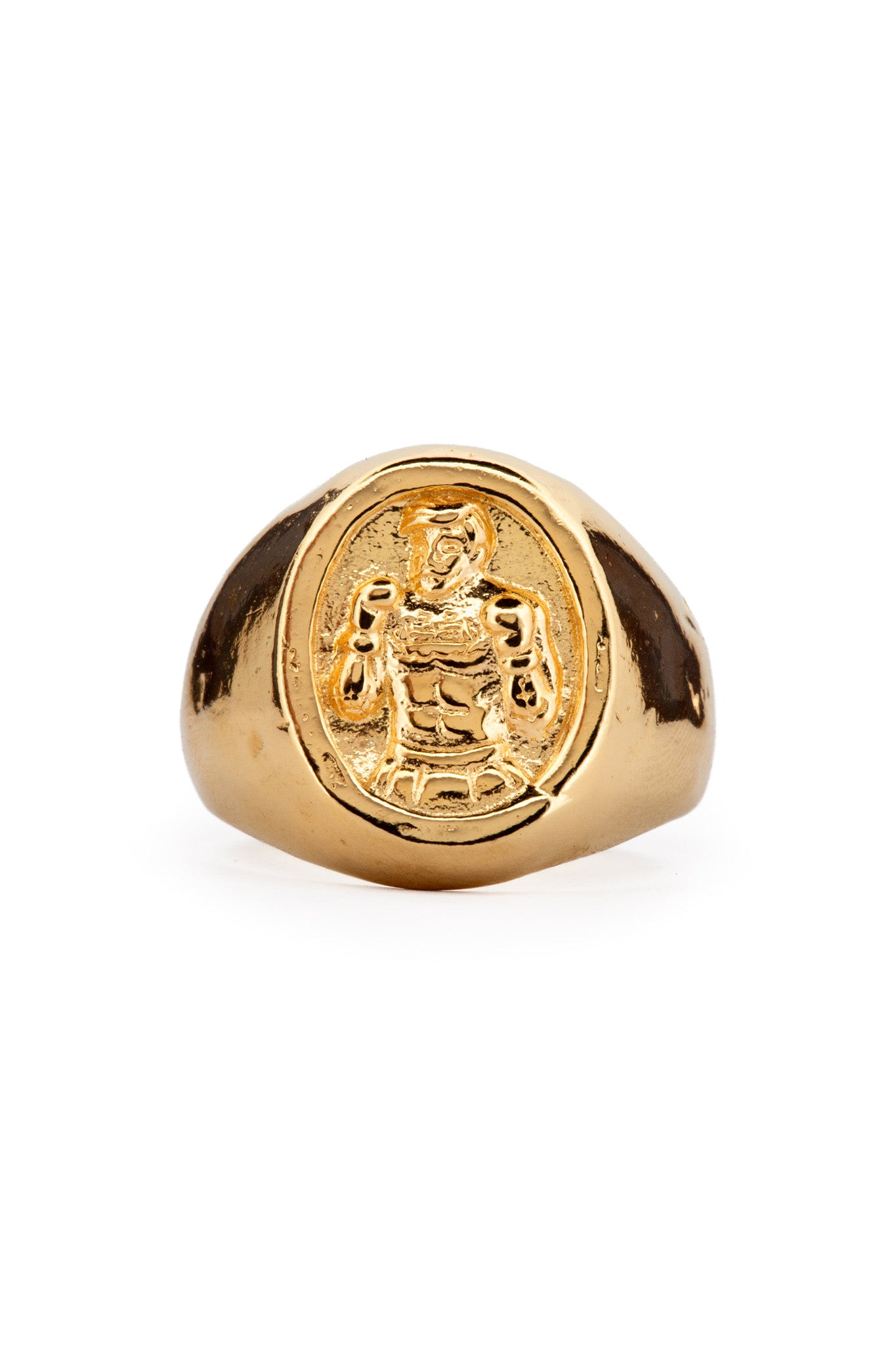 Boxer Signet | Gold – Lox & Chain