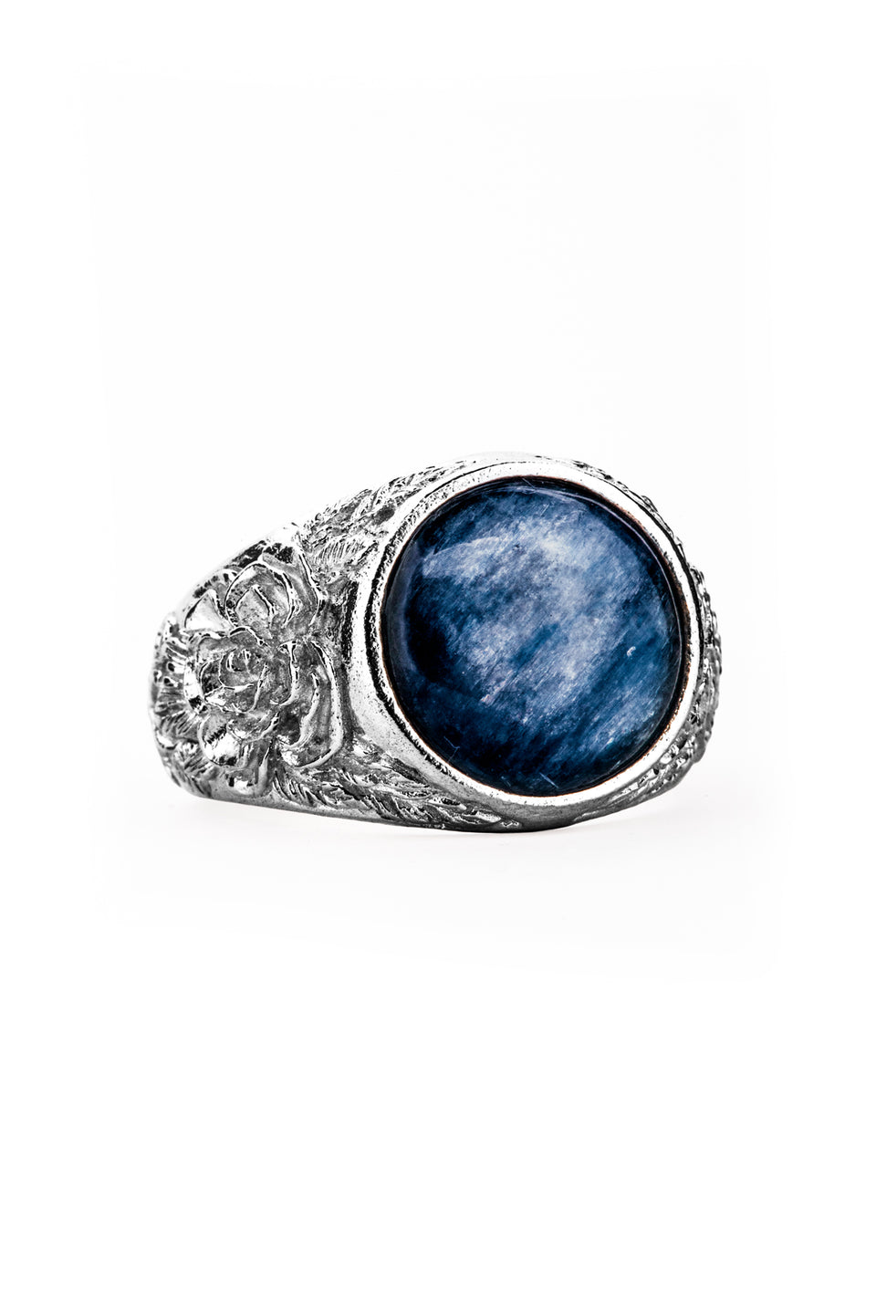 Floral Signet - Kyanite – Lox & Chain