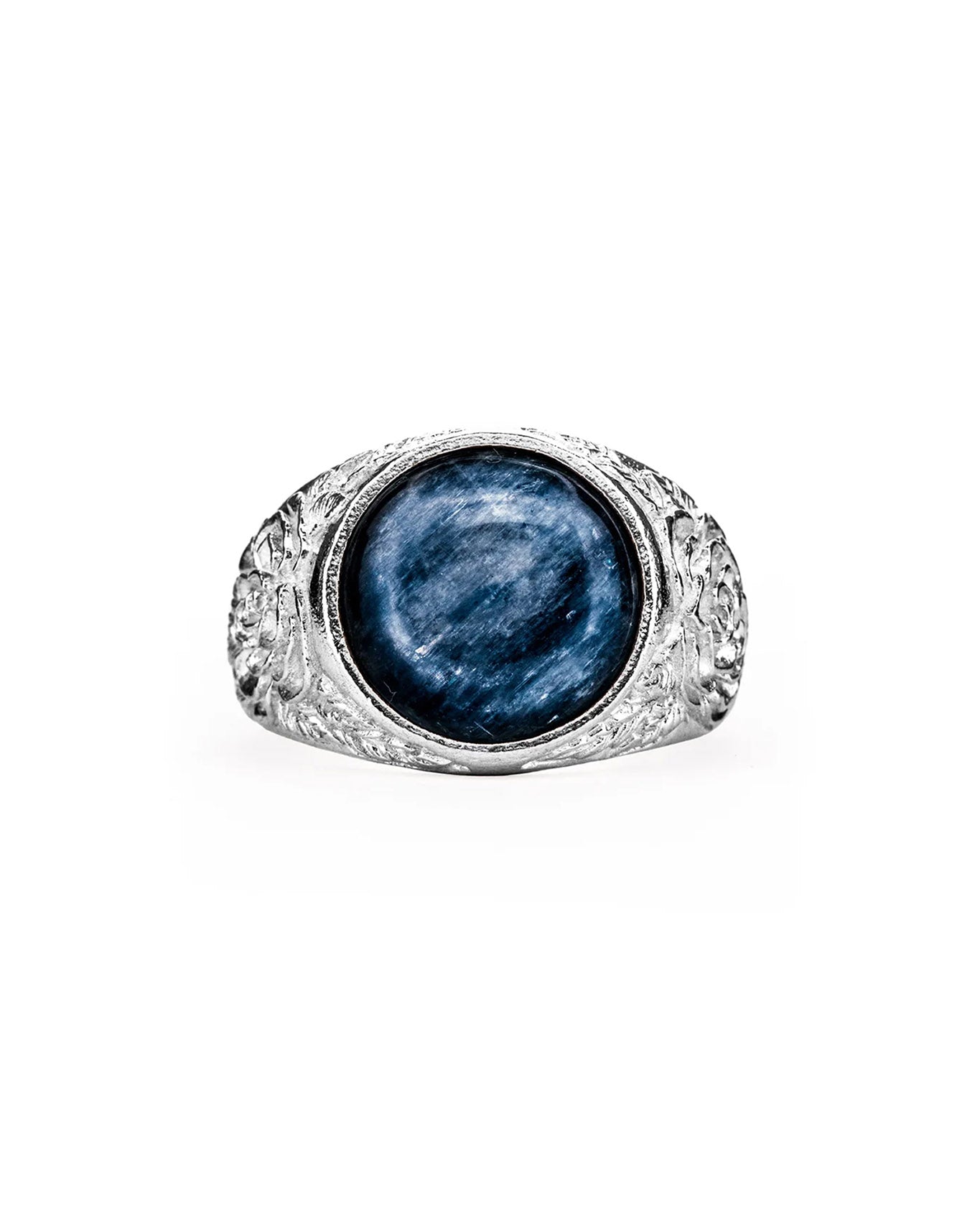 Floral Signet - Kyanite – Lox & Chain