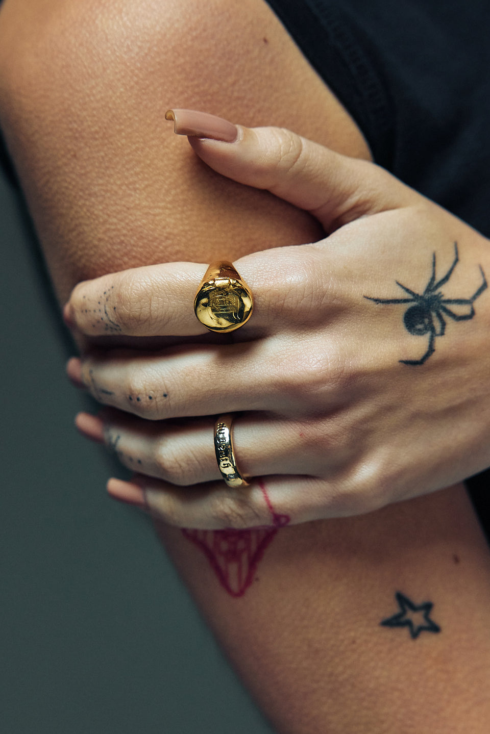 Till Death Ring - Diamond | 9k Solid Gold – Lox & Chain