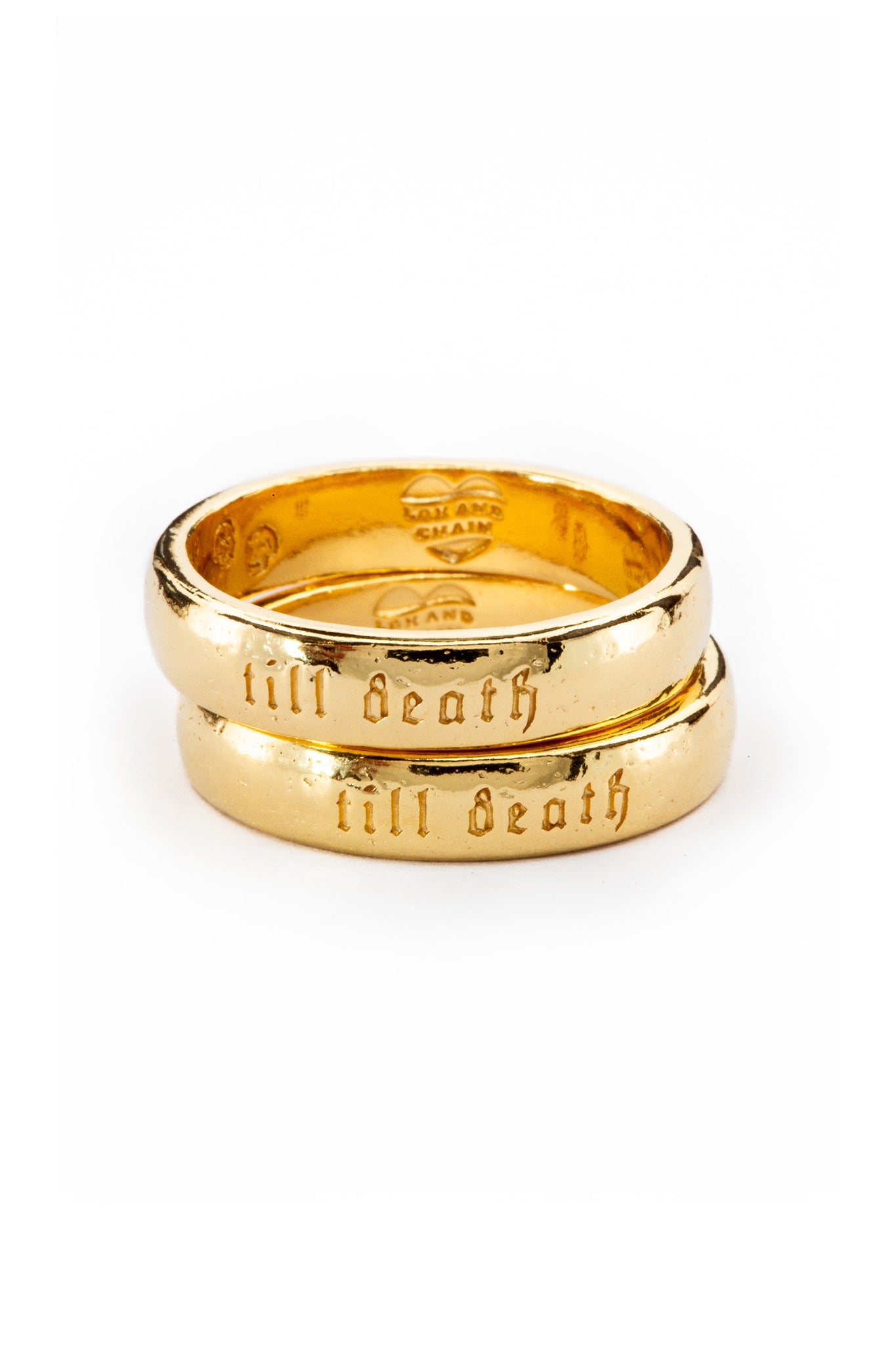 Till Death Ring ™ - Twin Kit | Gold – Lox & Chain